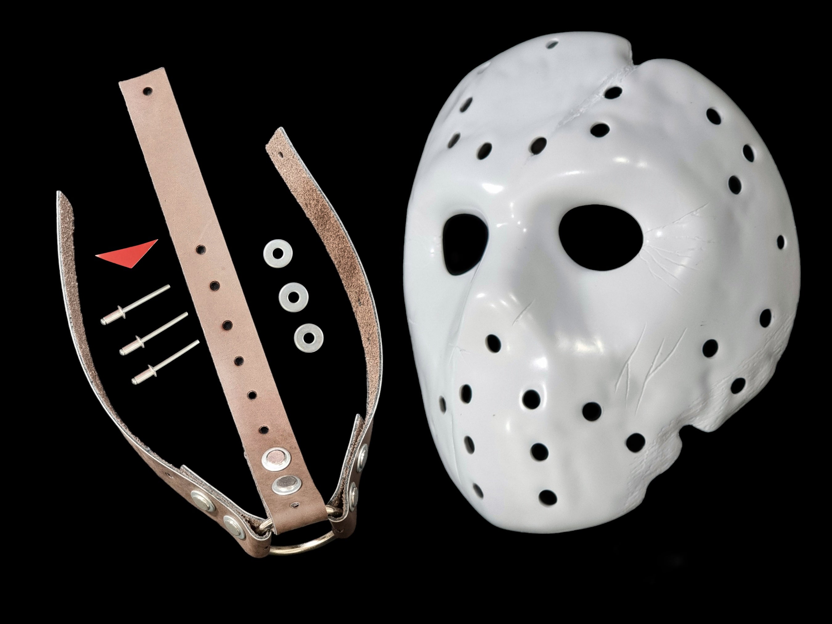 Mask Jason X precut blank + straps + chevrons Friday the 13th Jason Vo ...