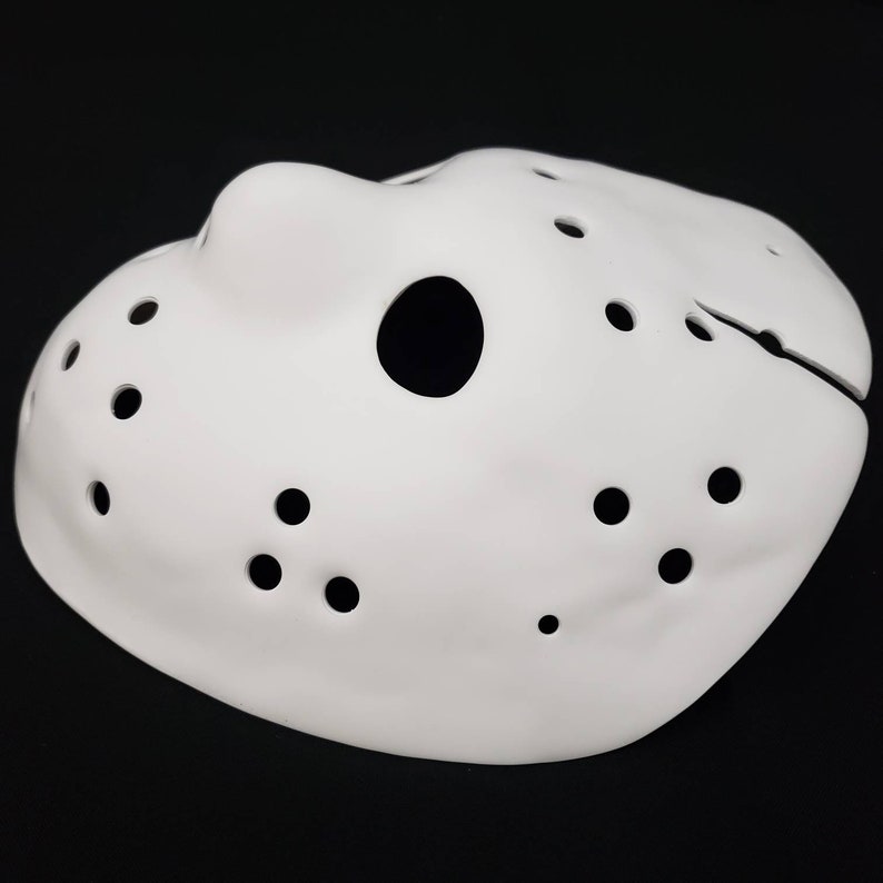 Mask Jason part 8 precut blank + straps +chevrons Friday the 13th Jaso ...