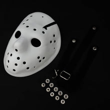 Mask Jason Part 4 precut blank + straps + chevrons Friday the 13th Jas ...