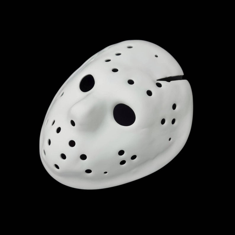 Mask Jason Part 6 precut blank + straps + chevrons Friday the 13th Jas ...